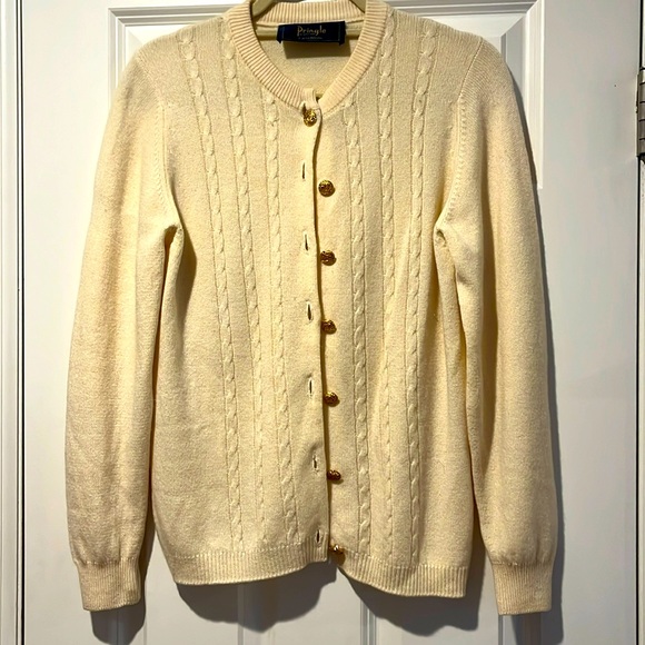 Pringle | Sweaters | Vintage Cashmere Cardigan | Poshmark